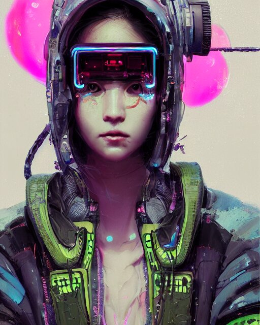 Lexica - Detailed portrait Neon Operator Girl, cyberpunk futuristic ...