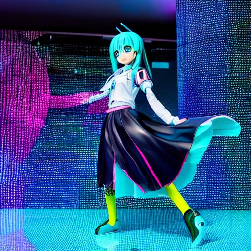 Lexica - Hatsune miku, canon eos r 3, f / 1. 4, iso 2 0 0, 1 / 1 6 0 s ...