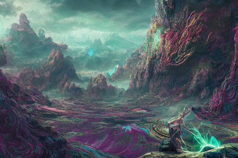 Lexica - A psychedelic realm at the edge of existence where intensely ...