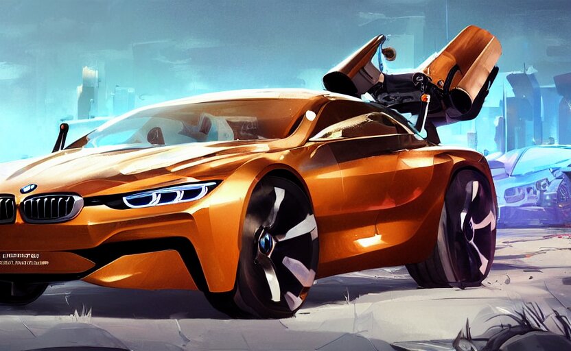 bmw vehicule concept design super cars engine rocket league tank ...