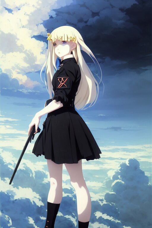 Lexica - Baroque oil painting anime key visual full body portrait ...
