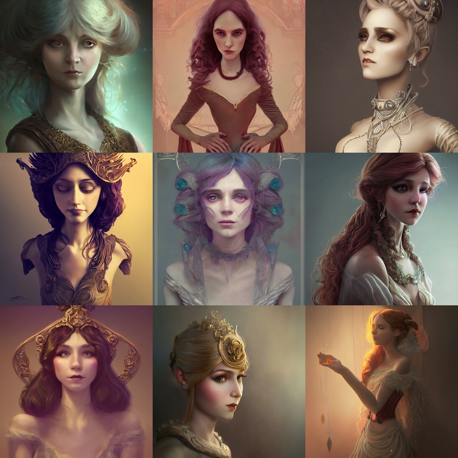 Lexica - Portrait of a female muppet, humanoid character, beautiful ...