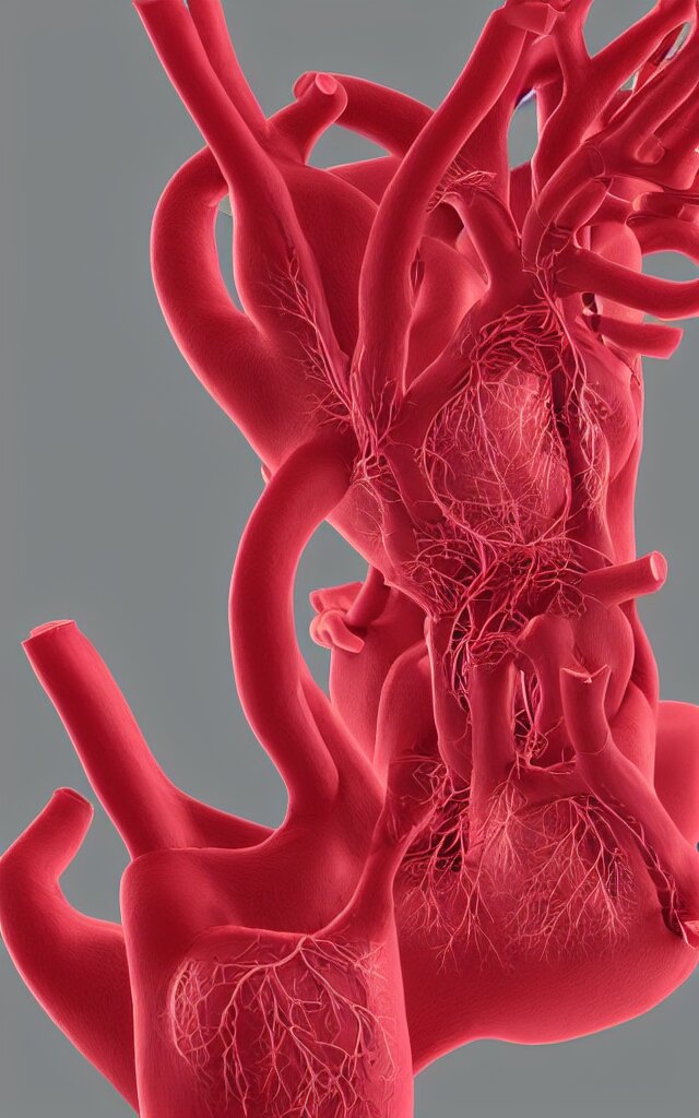 Lexica - Scientific medical 3d animation of the detailed veins of a ...