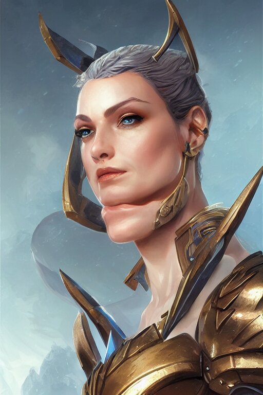 Lexica - Amazon valkyrie athena, d & d, fantasy, portrait, highly ...