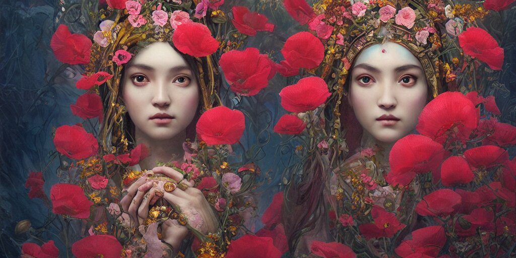 Lexica - Breathtaking detailed concept art painting of the goddess of ...