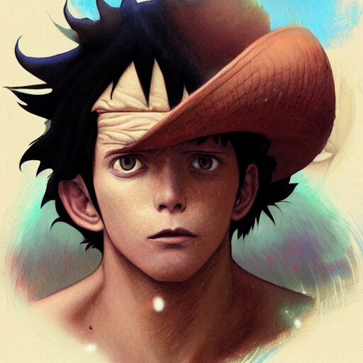 Lexica - Highly detailed vfx portrait of monkey d. luffy, stephen bliss ...