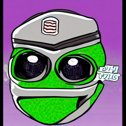 Lexica - Robocop pepe the frog