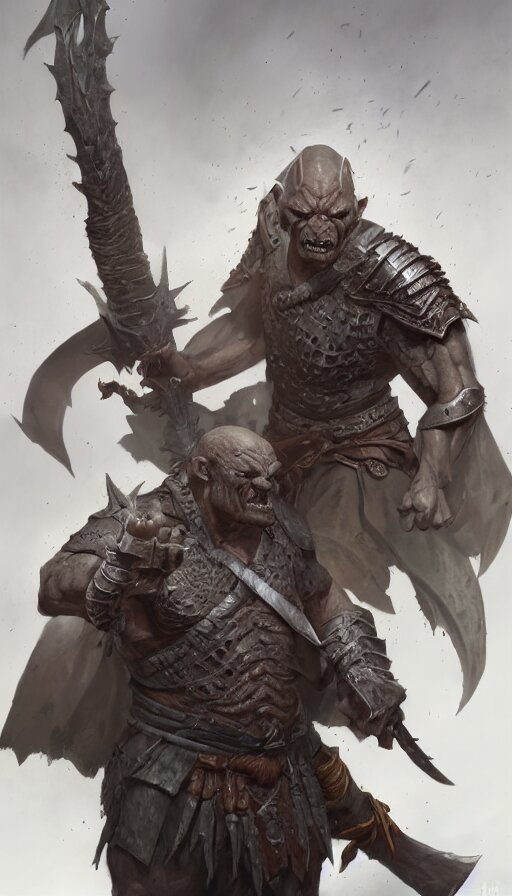 Lexica - Legendary orc assassin, highly detailed, d & d, fantasy ...