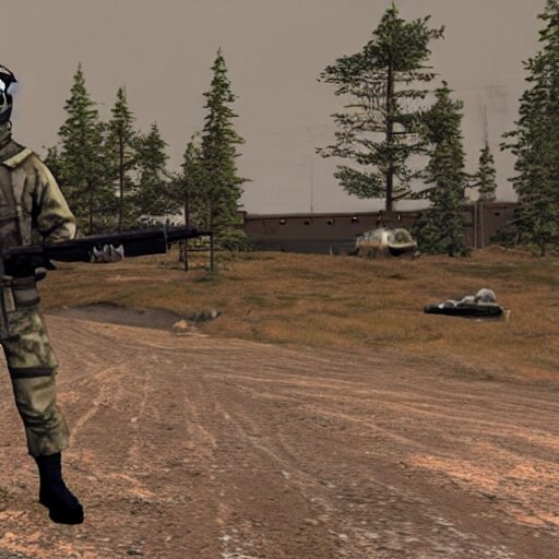 Lexica - Anthropomorphic shiba inu, wearing s. t. a. l. k. e. r ...