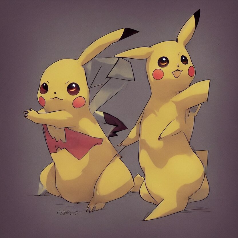 Lexica - The portrait of one sensual pikachu personified as an absurdly ...