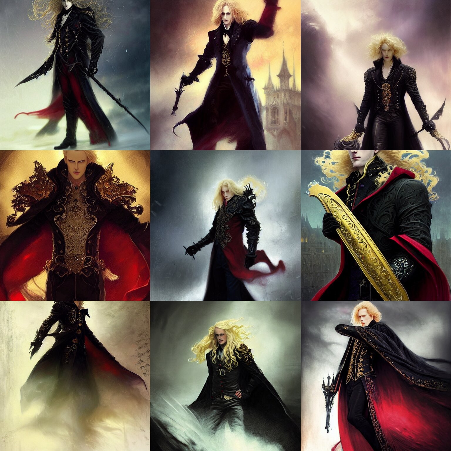 Lexica - Johan liebert mixed with alucard picture by Greg Rutkowski ...