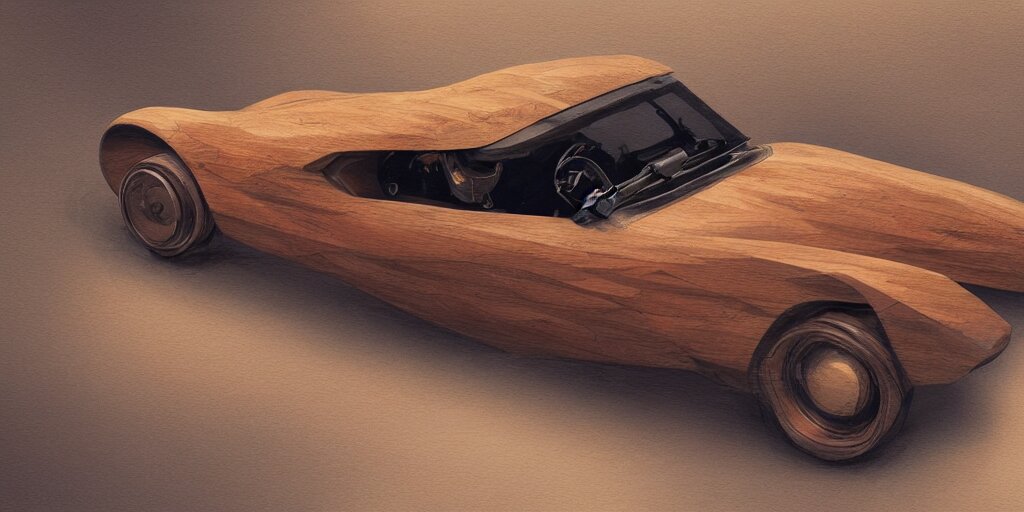Lexica - Wooden car design, design sheet, Moebius, Greg Rutkowski ...