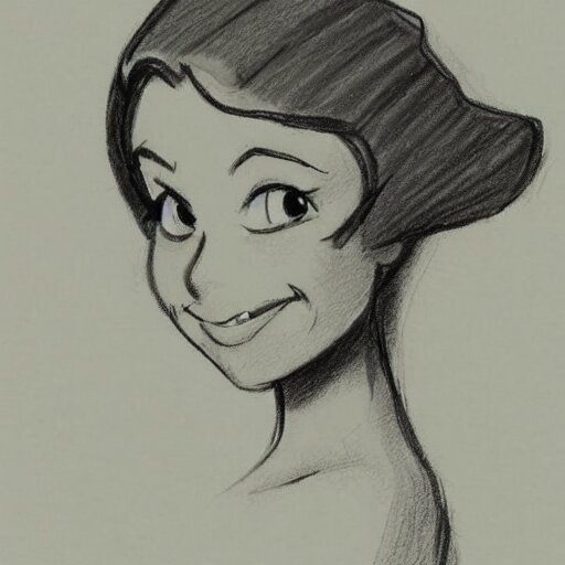 Lexica - Milt kahl sketch of a cuban girl who looks like a squirrel as ...