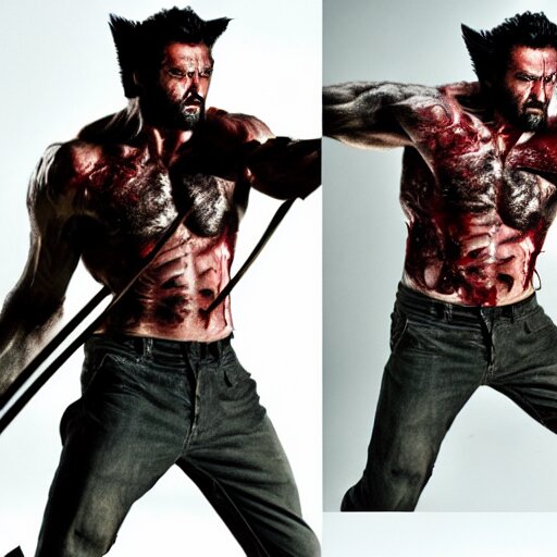 Lexica - The wolverine, zombie, full body shot by yousuf karsh, golden ...