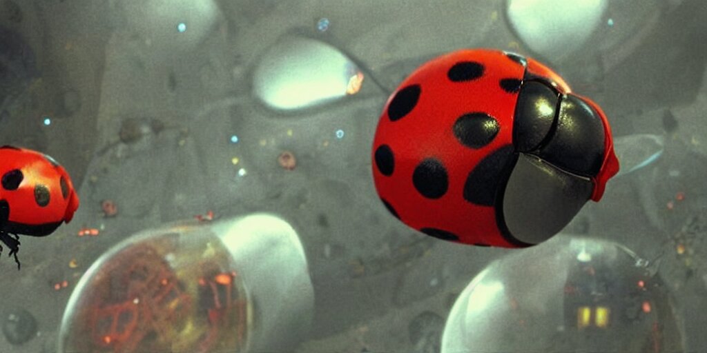 Lexica - A 3 d rendered movie still a ladybug descendant 1 million into ...