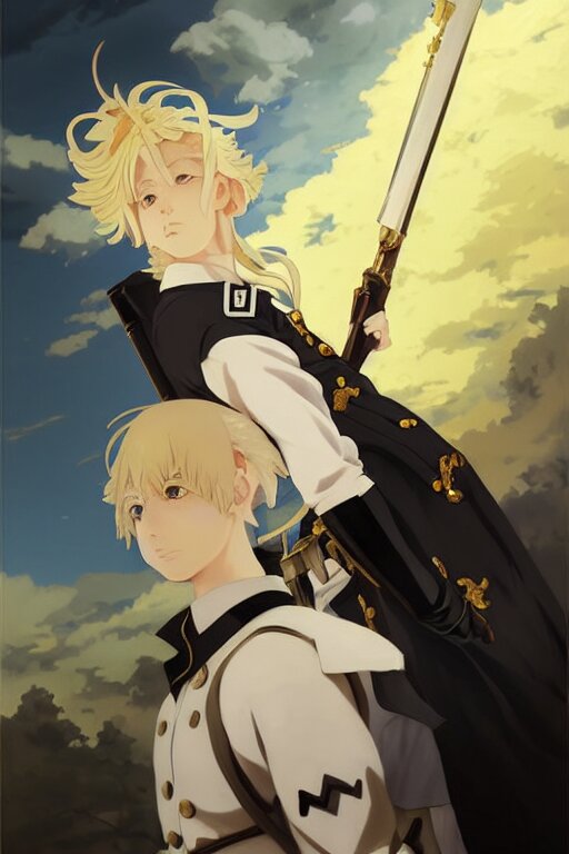 Lexica - Baroque oil painting anime key visual character full body ...