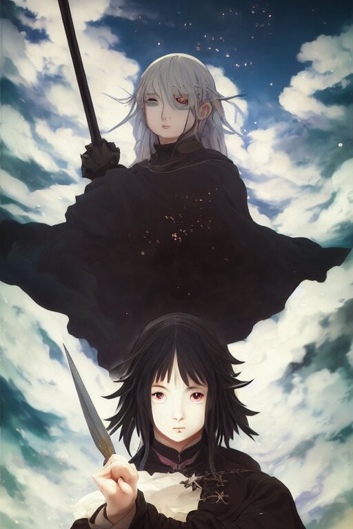 Lexica - Baroque oil painting japanese light novel cover illustration ...