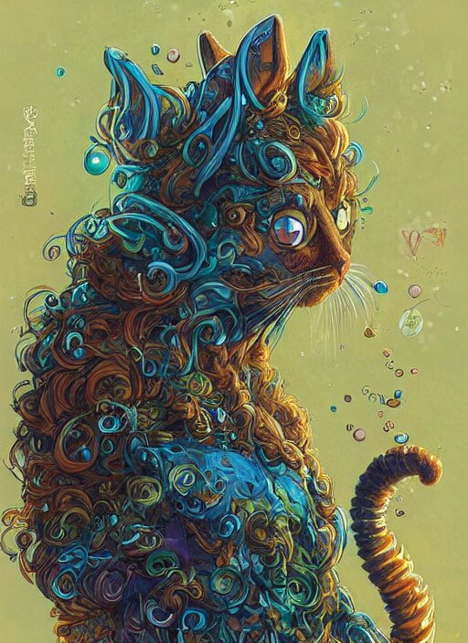 Lexica - Cat seahorse fursona, autistic bisexual graphic designer and ...