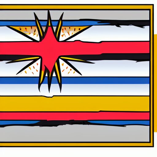 The flag of the city of Thunder Bay, vector art, svg - Arthub.ai