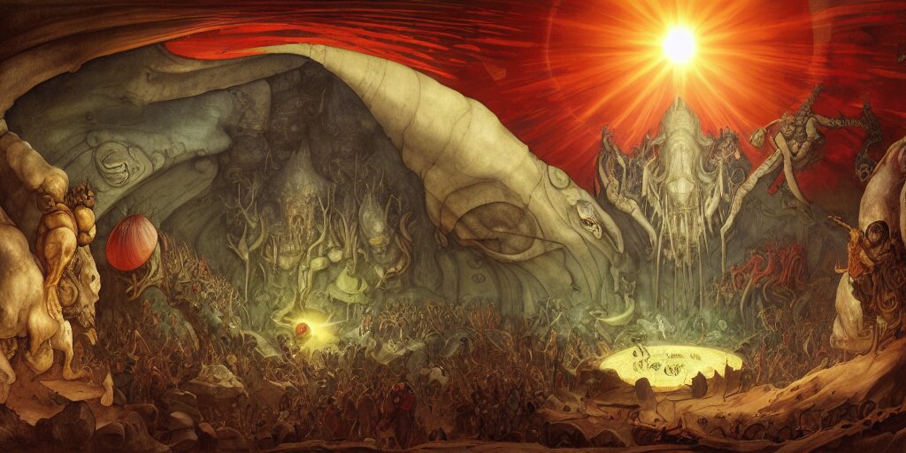 Lexica - Agharta, land of advanced races, hollow earth infographic with ...