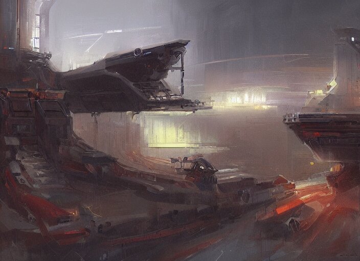 Lexica - Science fiction industrial hard science concept art, concept ...