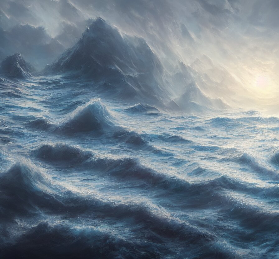 Lexica - Apnoe, ocean, abstract, oil painting, unreal engine 5 ...