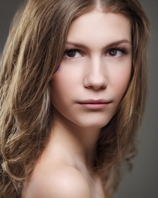 Lexica - A highly realistic, true to life portrait of a beautiful young ...