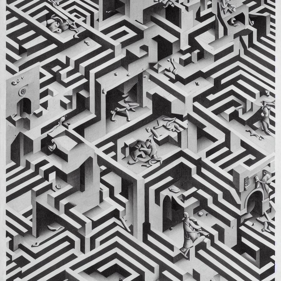 Lexica - Trompe l'oeil, geometric illusion and visual hallucination by ...