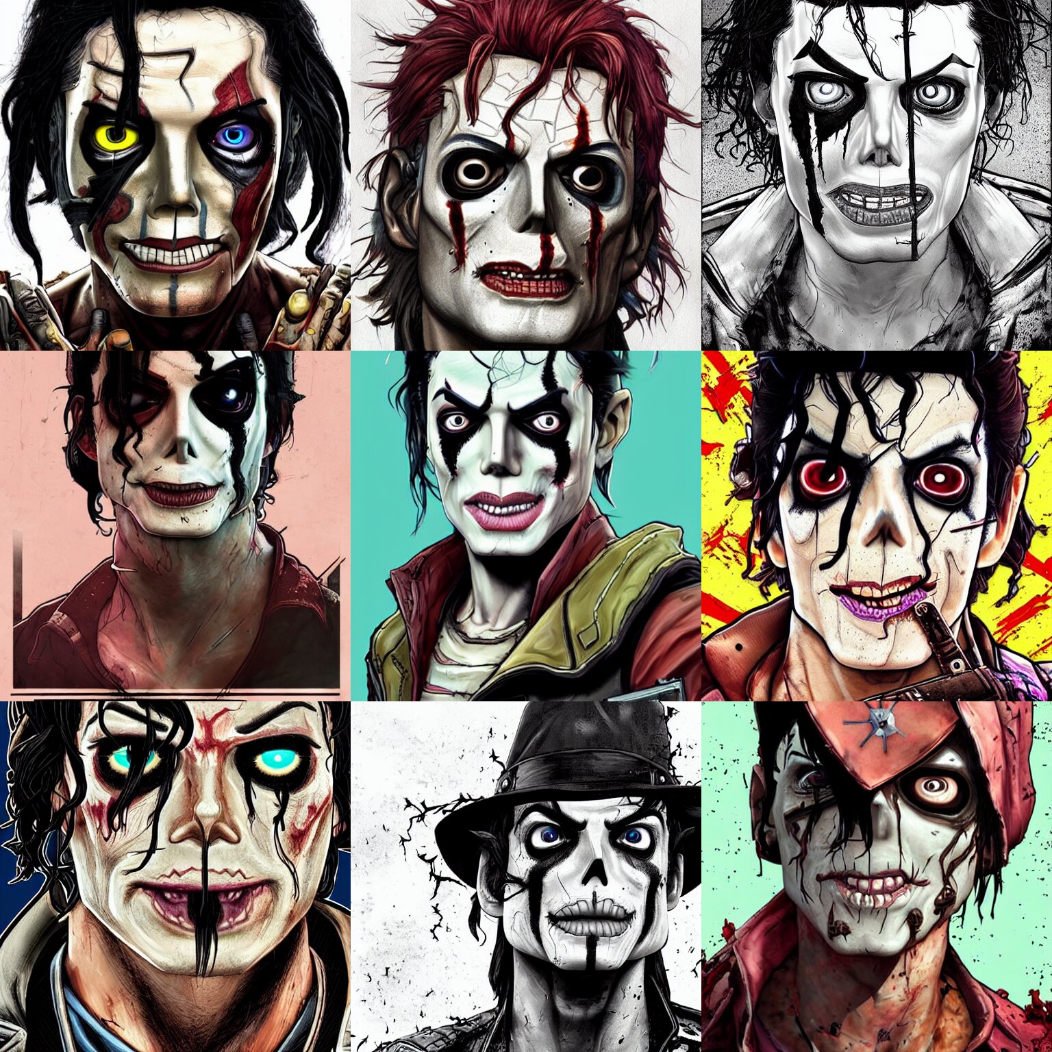 Scary Pictures Of Michael Jackson