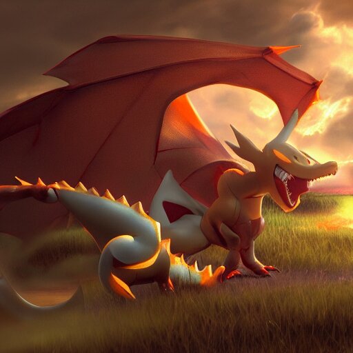 Lexica - Pokemon dragonite, style game square enix life, trending on ...