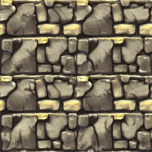 Lexica - Seamless video game stone texture, digital art