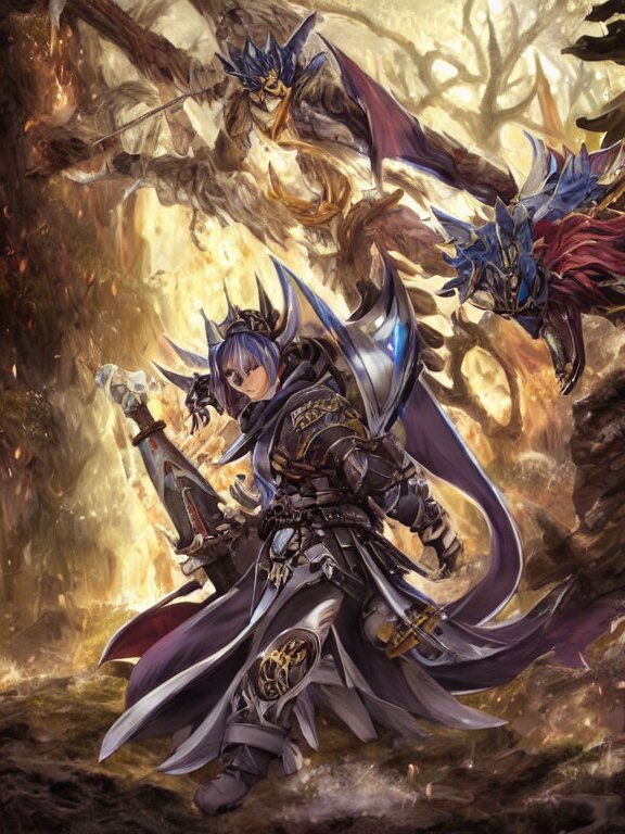 Lexica - Fire emblem beast in the woods, highly detailed, digital art ...