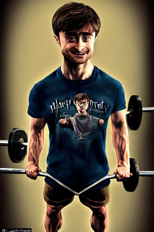 Lexica - Highly detailed rendering of Daniel Radcliffe as Harry Potter ...