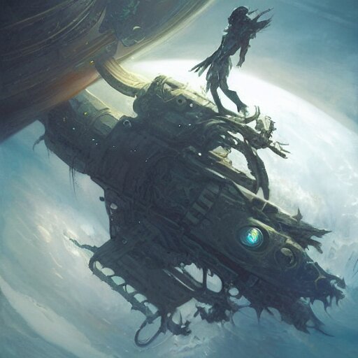 Lexica - Pilot floating in spaceship, fullbody, fantasy, intricate ...