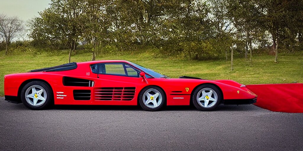 Lexica - “2022 Ferrari Testarossa”