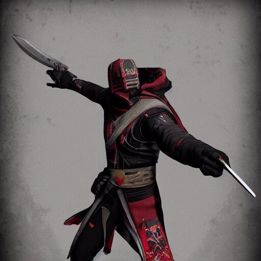 Lexica - Destiny 2 hunter wielding a katana in an action pose ...