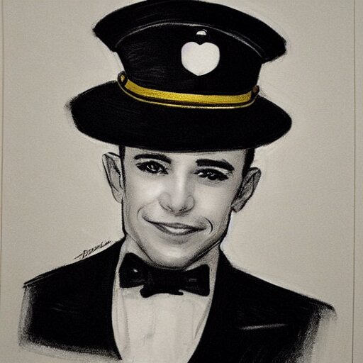 Lexica - A seafairing gay french man with a snooty smug smile, sailor's ...