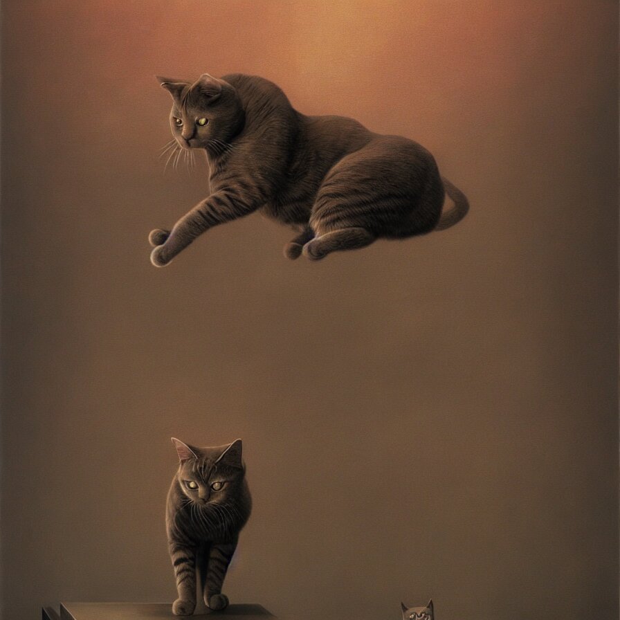 Lexica - Cat - superman, hyperrealism, no blur, 4 k resolution, ultra ...