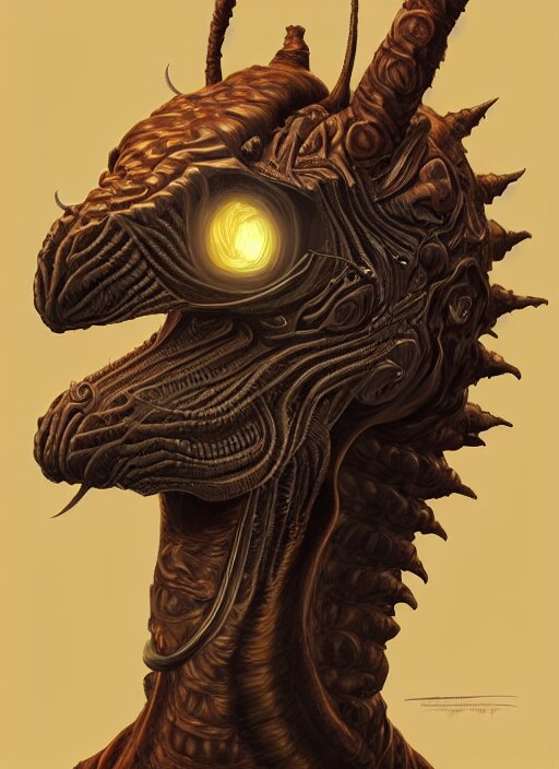 Lexica - Anthropomorphic torus brain in edgy darkiron camel, intricate ...