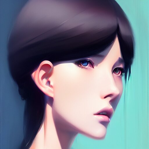 Lexica - Elegant girl in urban outfit, cute fine face, digital painting ...