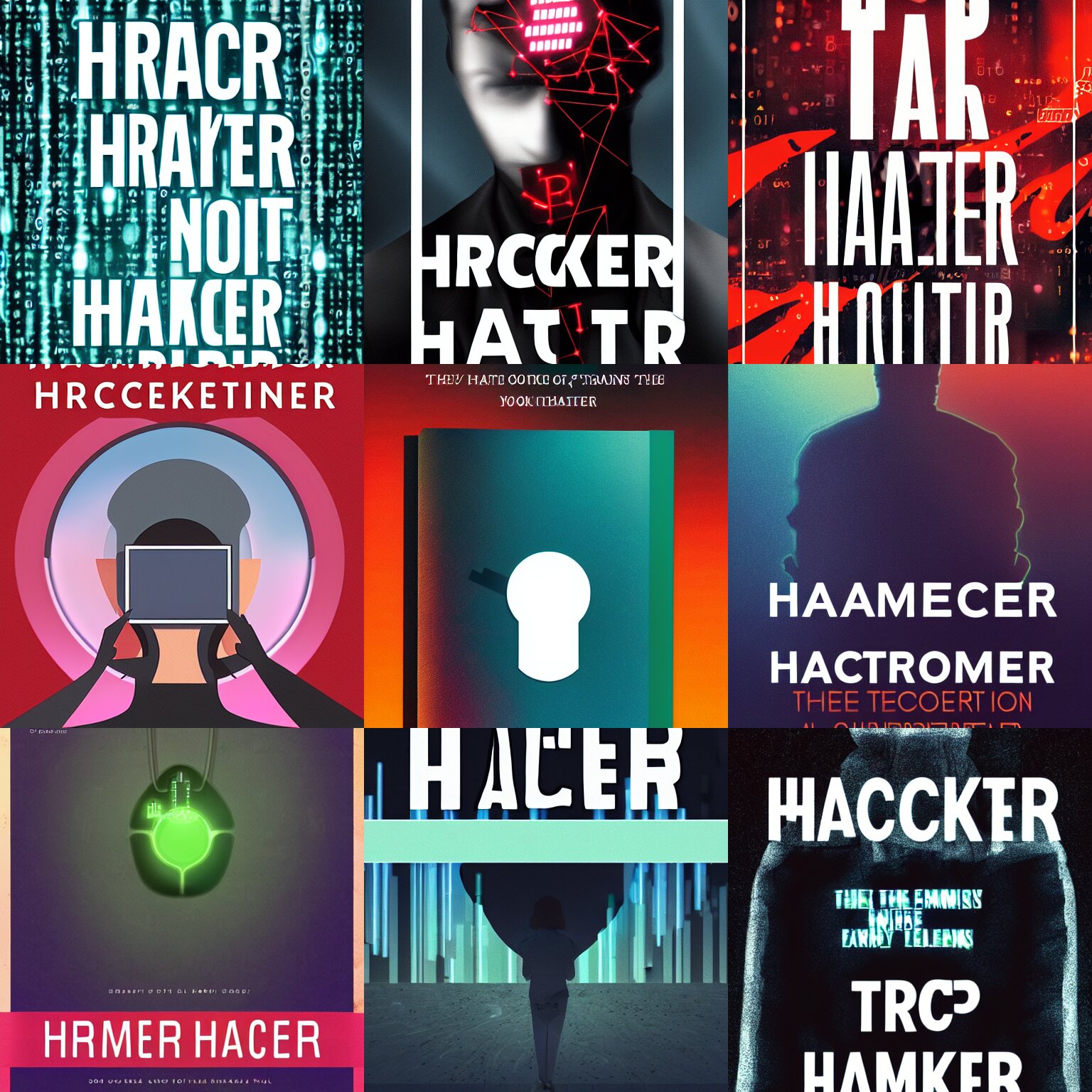 Lexica - Prompt hacker, book cover