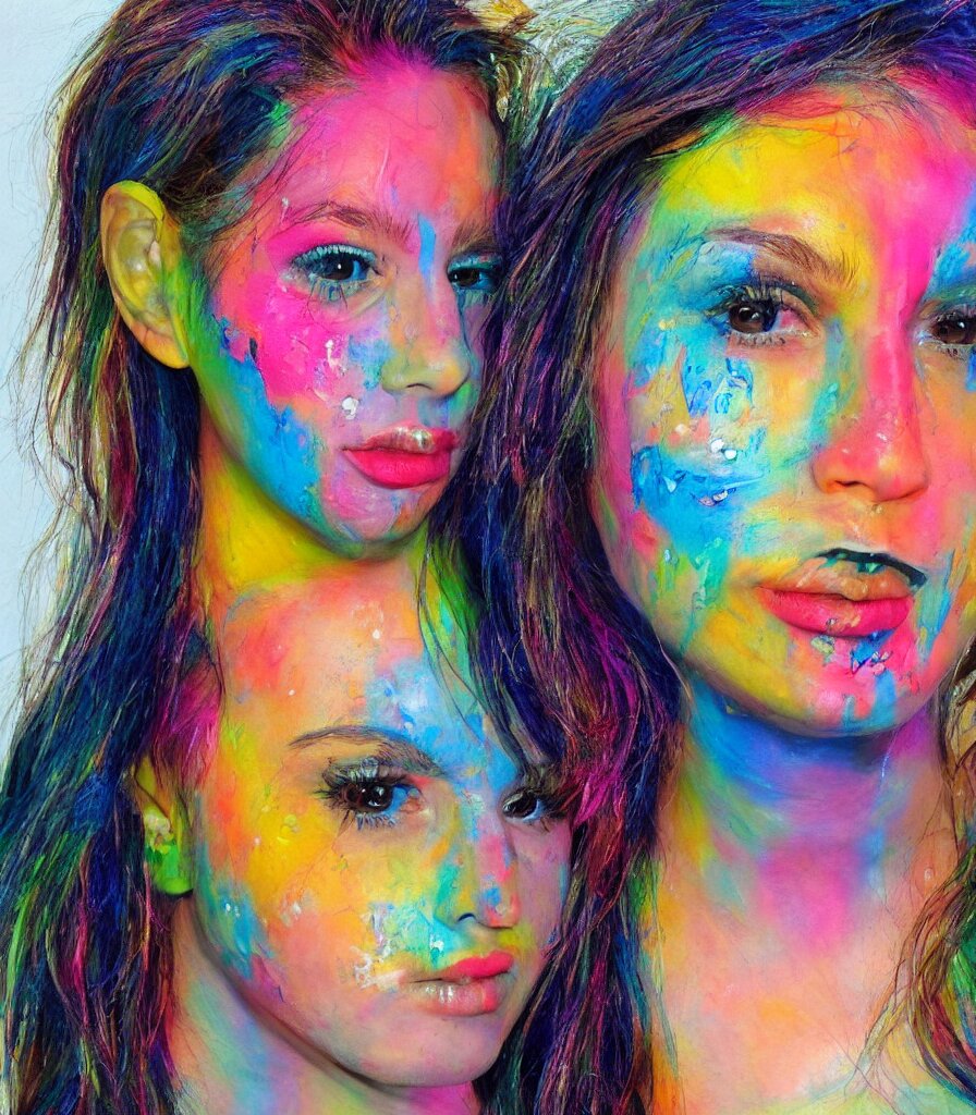 Lexica - Why do we paint each other? realistic