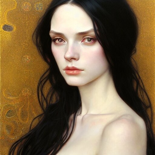 Lexica - Portrait of a beautiful, pale skin, Eastern European female ...