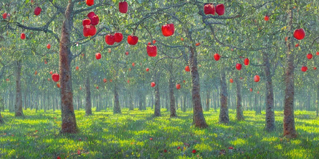 Lexica - Impressionistic detailed concept art of a supernatural forest ...