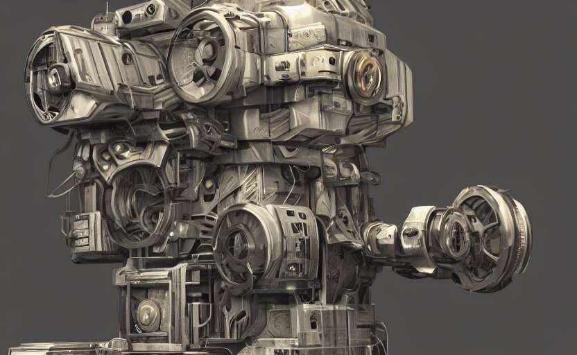 Lexica - Unstable! Machine!, Hyperrealistic Rendering, Intricate Details, Raytracing, Volumetric ...