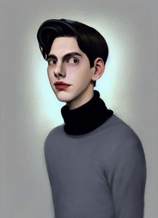 Lexica - Portrait of teenage jughead jones wearing a light grey crown ...