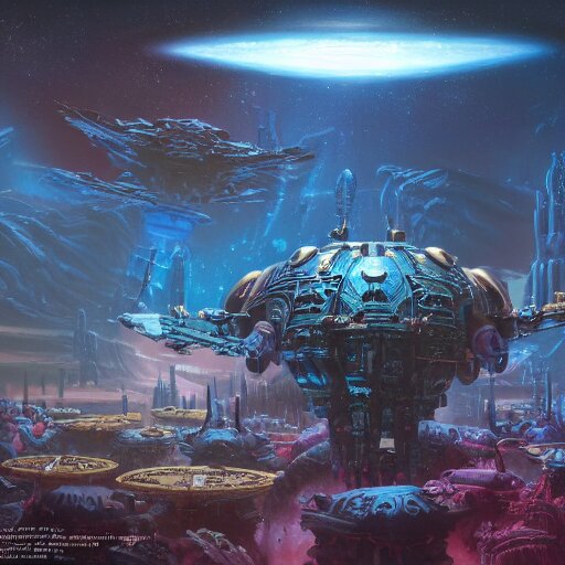 Lexica - A beautiful highly detailed matte painting of Ultramarine ...