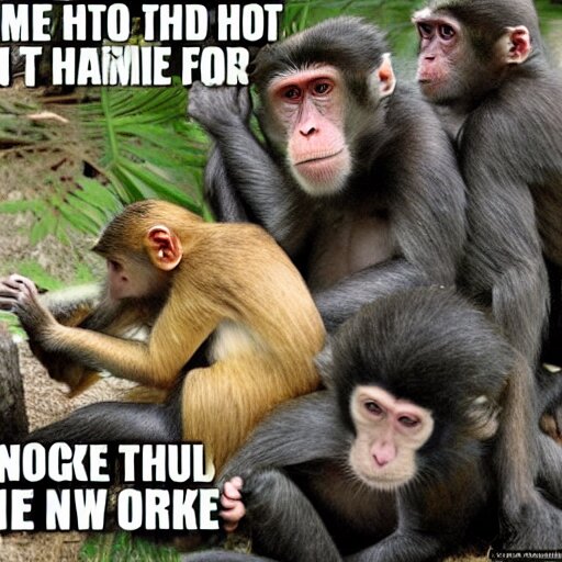 Lexica - Meme i can't hold all these monkeys