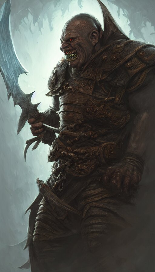 Lexica - Legendary orc assassin, highly detailed, d & d, fantasy ...