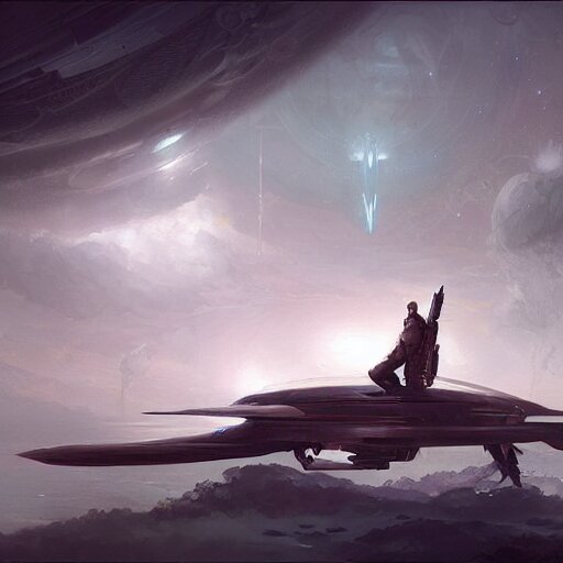 Lexica - Pilot floating in spaceship, fullbody, fantasy, intricate ...